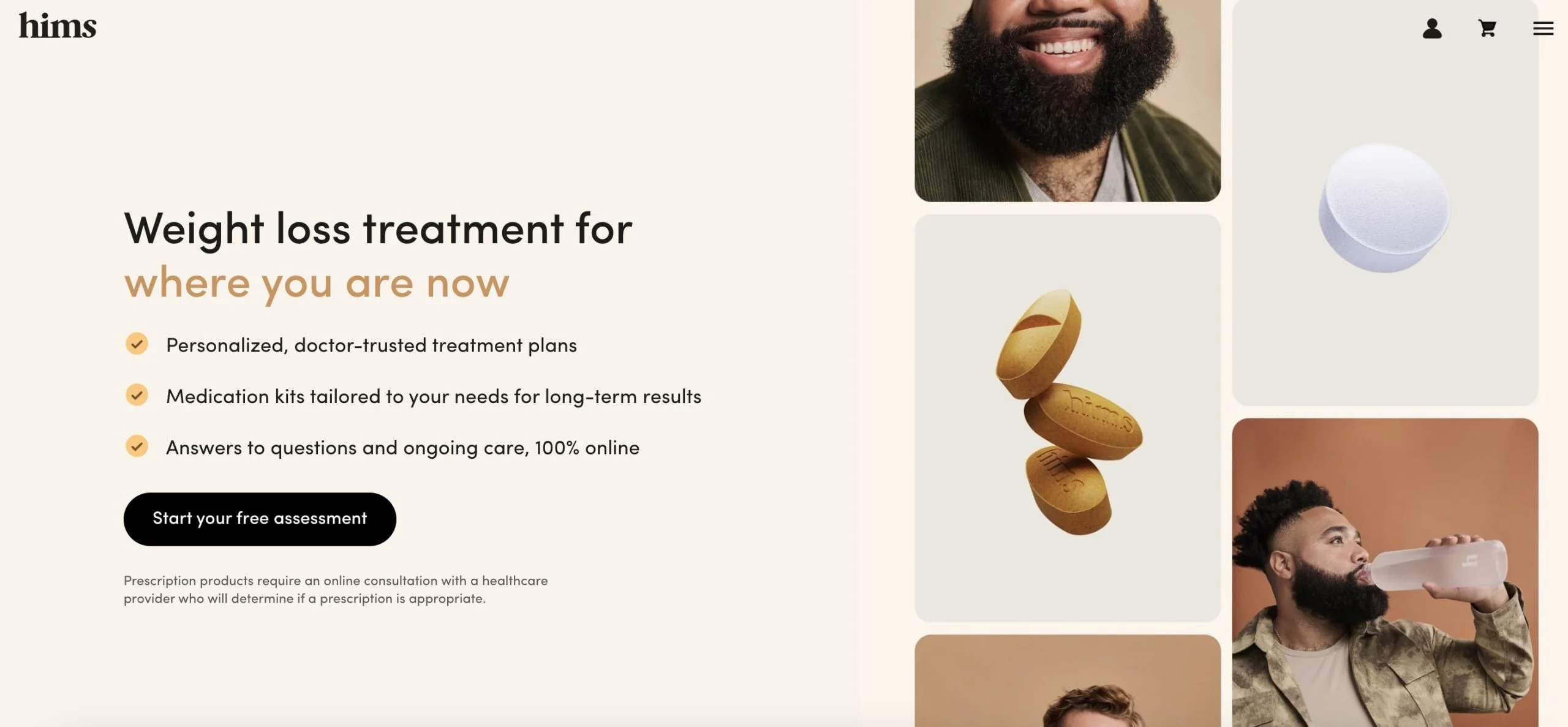 Hims Review | Weight Loss Medications Prescription Services
